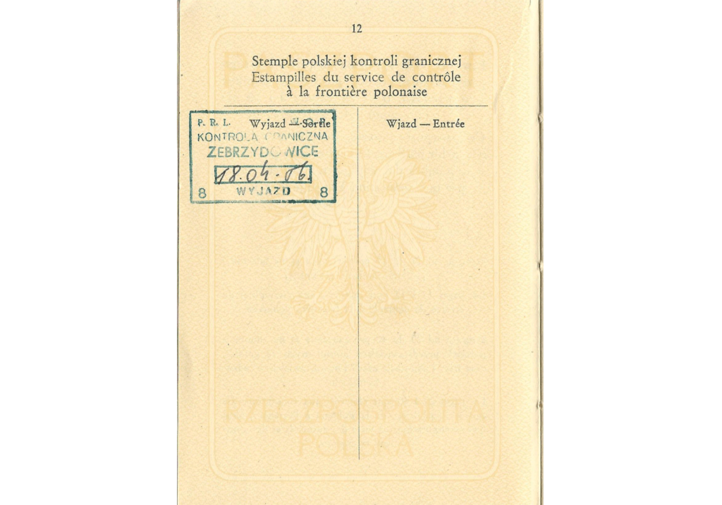 Late Polish Republic passport - Our Passports