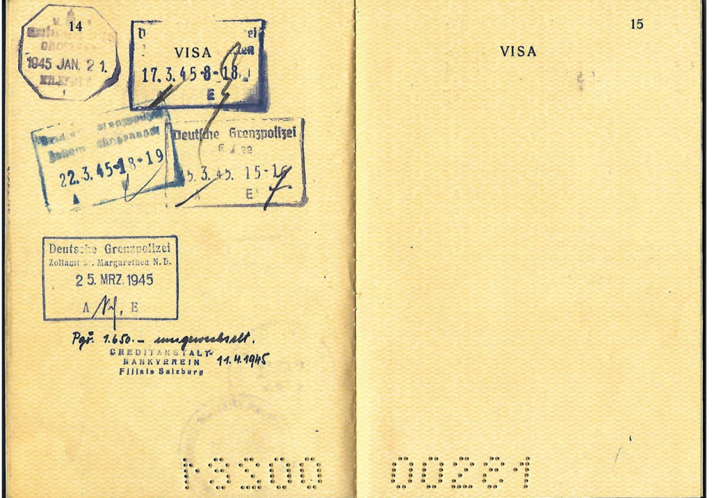 WW2 Diplomatenpass - Our Passports